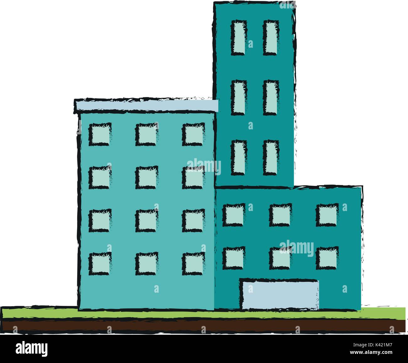 Isolated building design Stock Vector Image & Art - Alamy