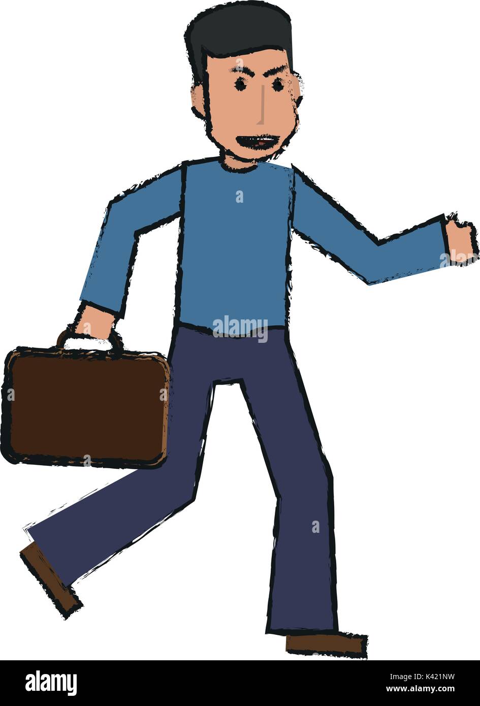 Isolated man cartoon design Stock Vector Image & Art - Alamy