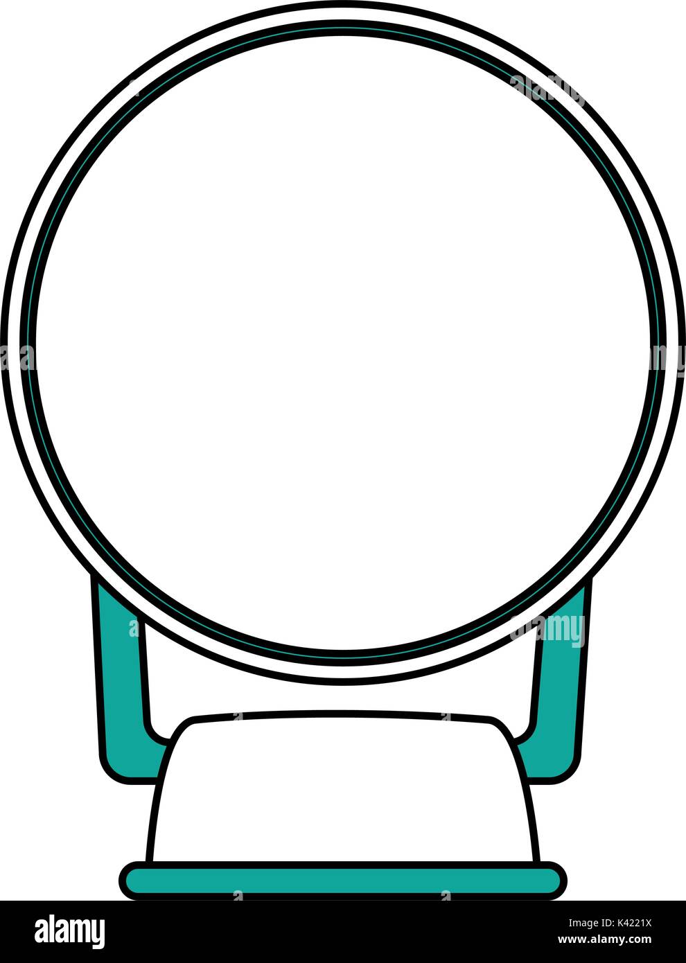 Isolated mirror design Stock Vector Image & Art - Alamy