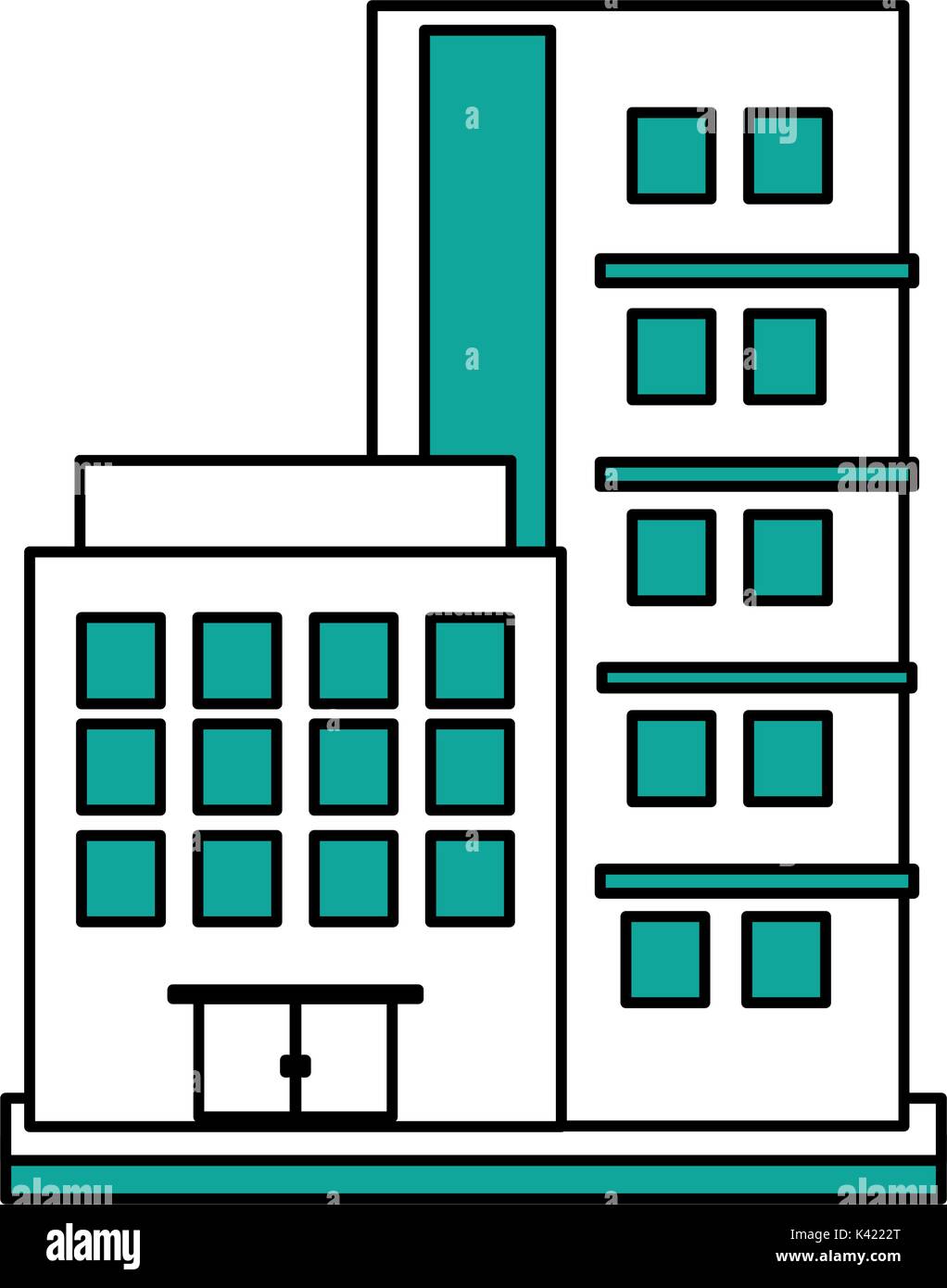 Isolated building design Stock Vector Image & Art - Alamy