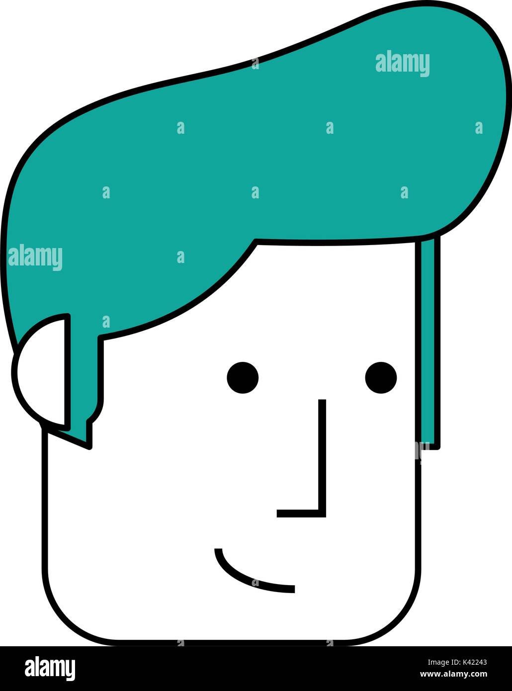 Isolated man cartoon design Stock Vector Image & Art - Alamy