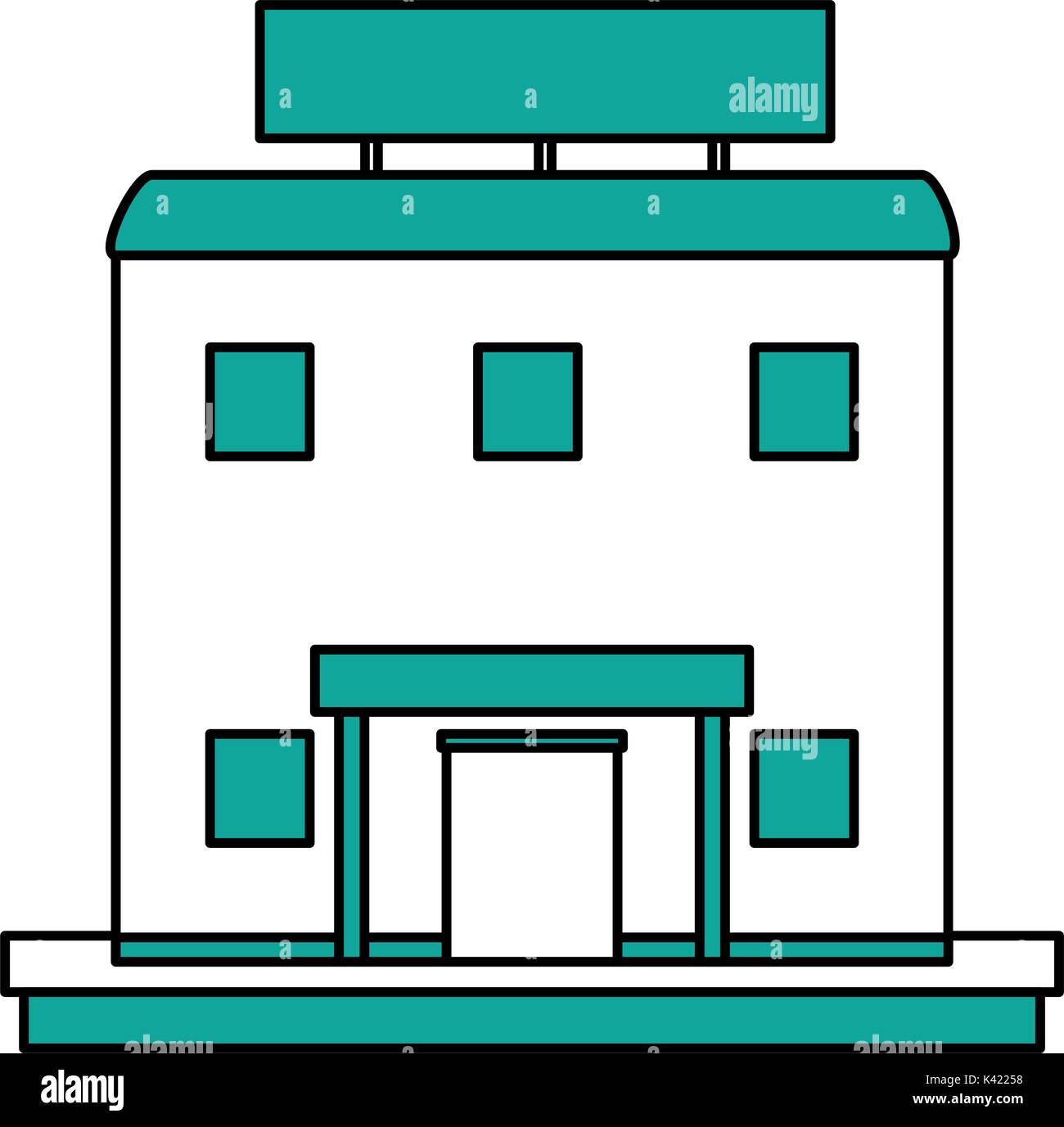 Isolated building design Stock Vector Image & Art - Alamy