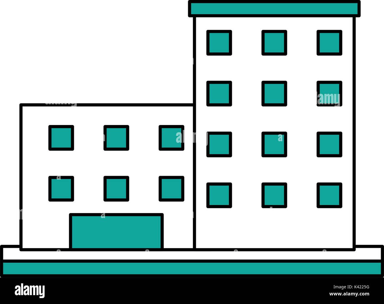 Isolated building design Stock Vector Image & Art - Alamy