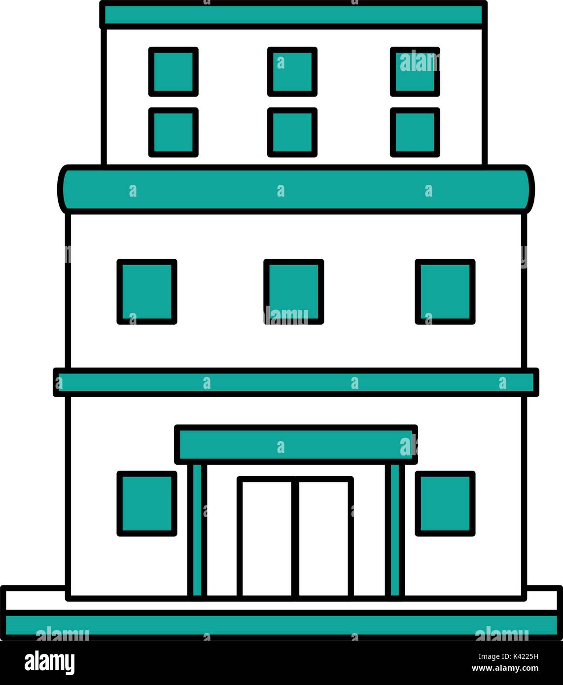 Isolated building design Stock Vector Image & Art - Alamy