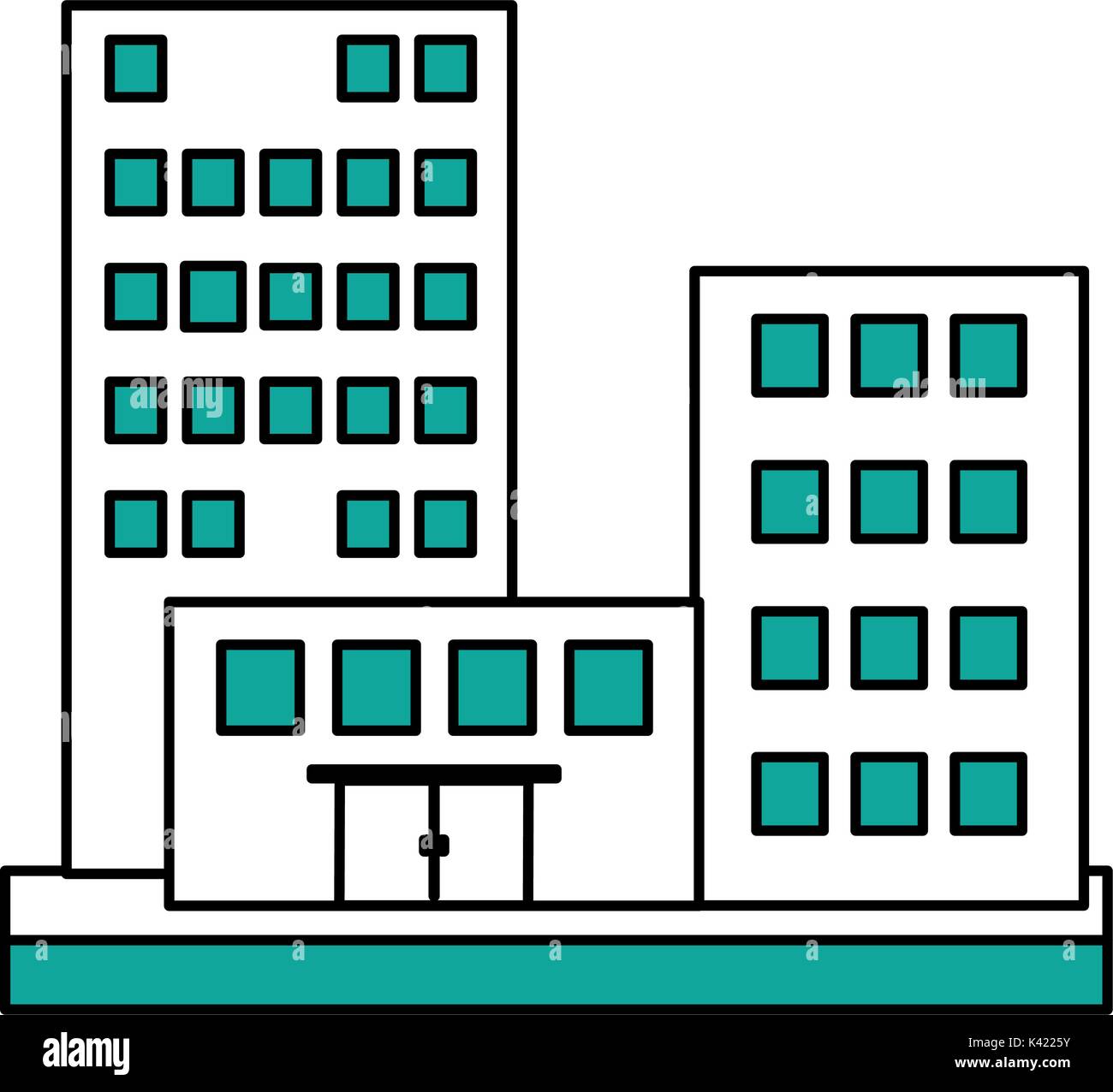 Isolated building design Stock Vector Image & Art - Alamy