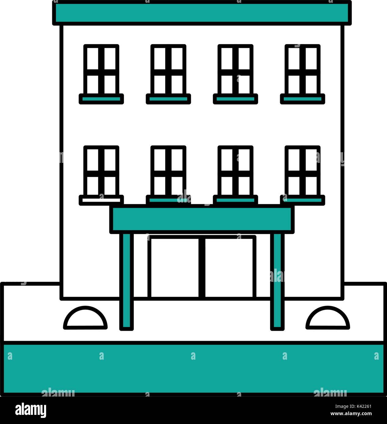 Isolated building design Stock Vector Image & Art - Alamy