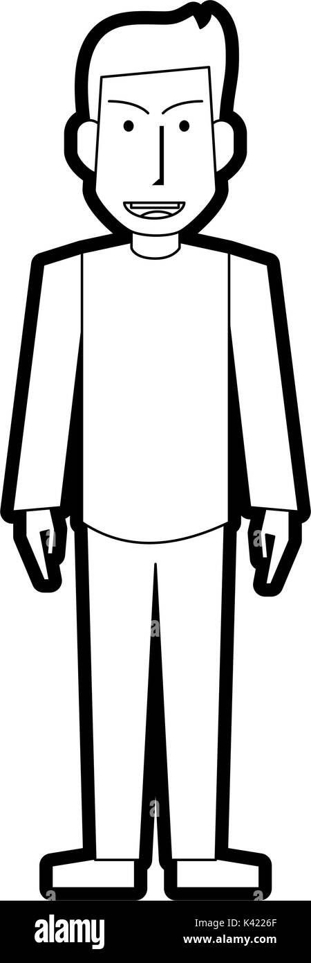 Isolated man cartoon design Stock Vector Image & Art - Alamy