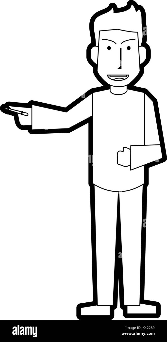 Isolated man cartoon design Stock Vector Image & Art - Alamy