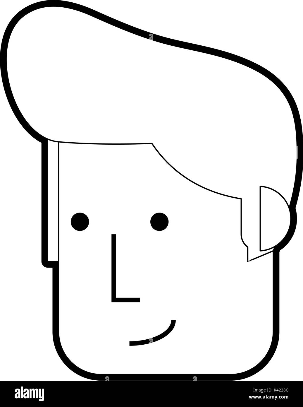 Isolated man cartoon design Stock Vector Image & Art - Alamy