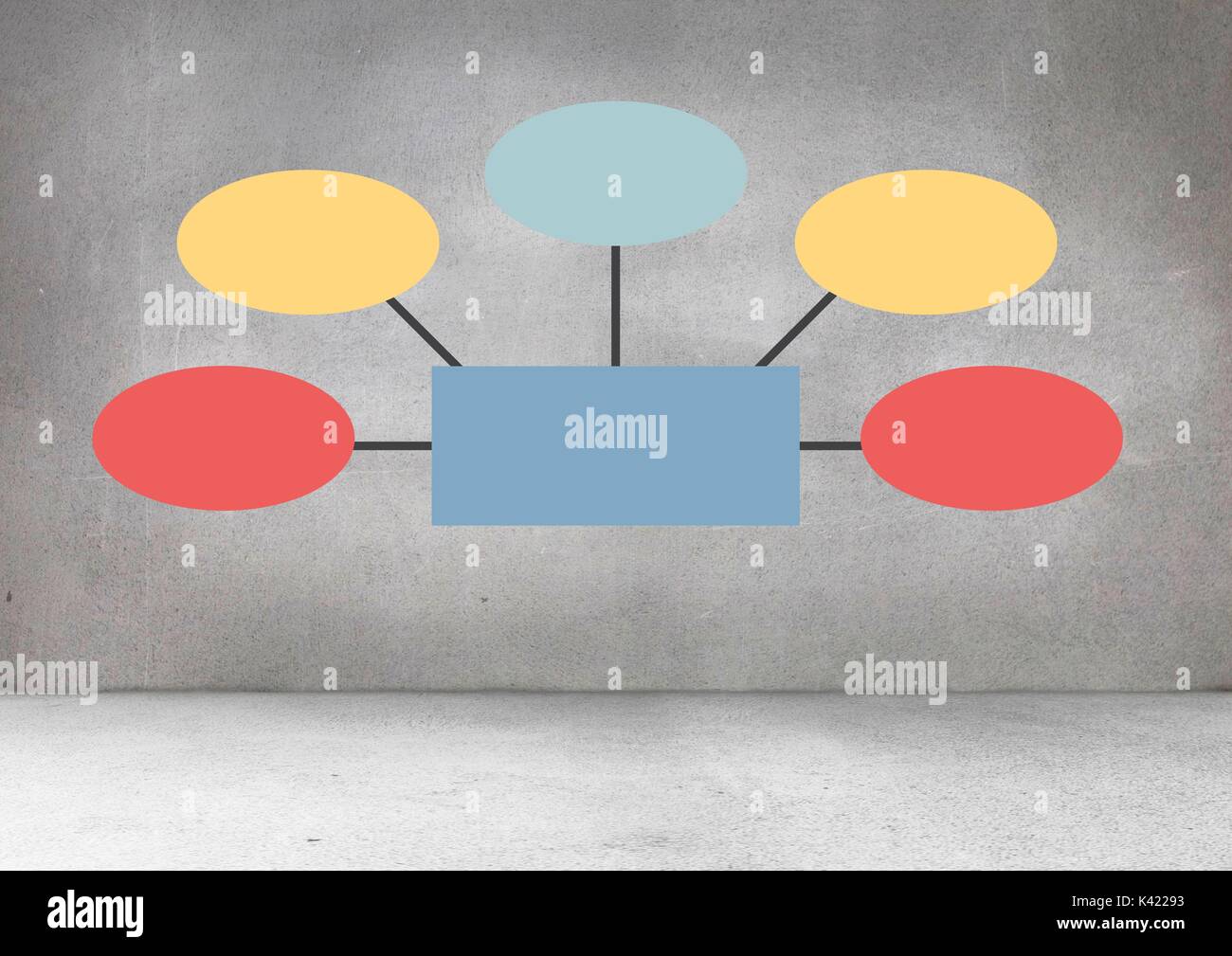 Colorful mind map hi-res stock photography and images - Alamy