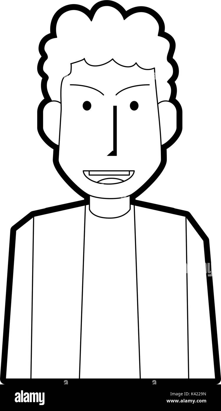 Isolated man cartoon design Stock Vector Image & Art - Alamy