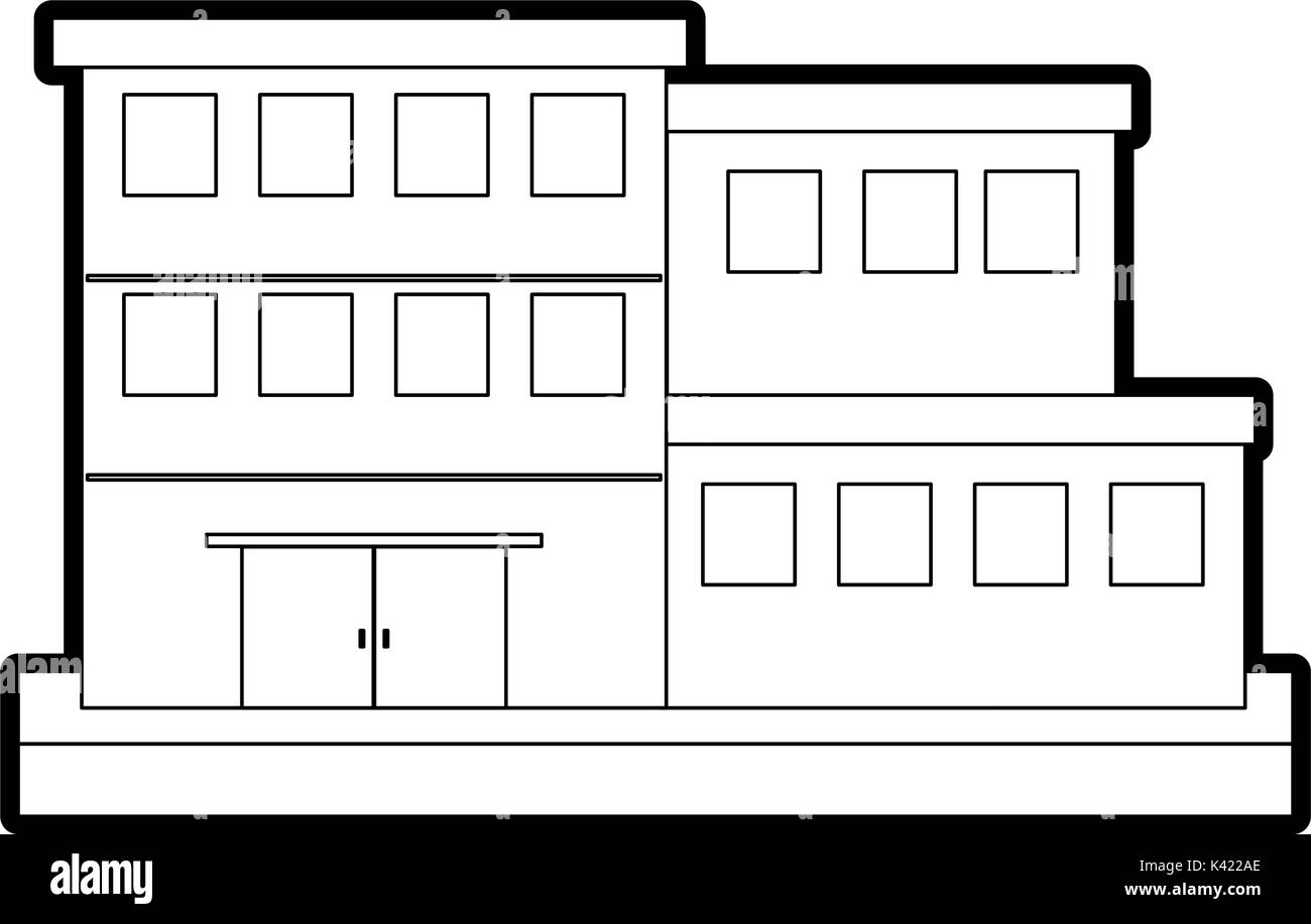 Isolated building design Stock Vector Image & Art - Alamy