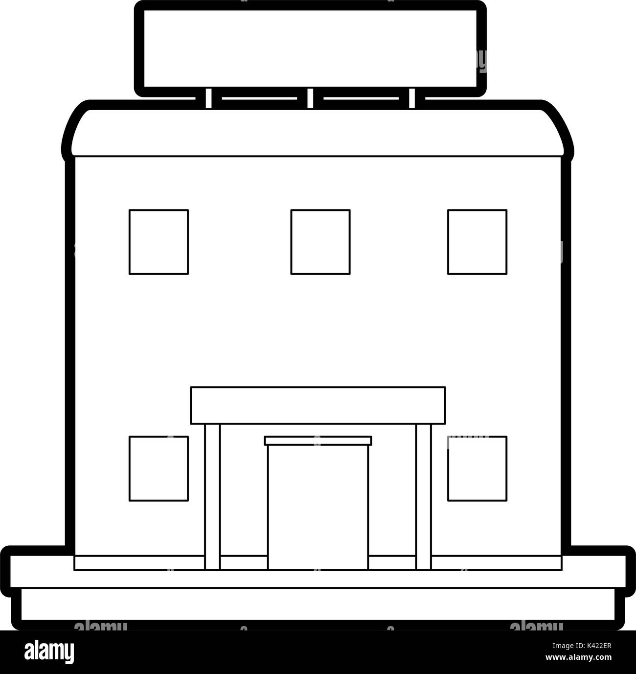 Isolated building design Stock Vector Image & Art - Alamy