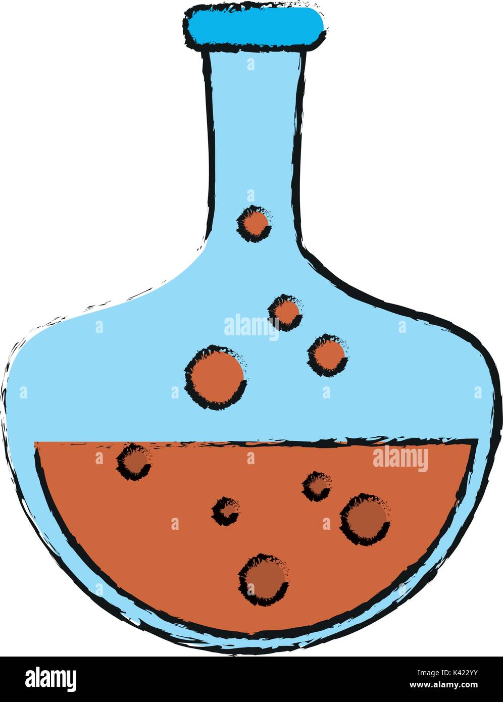 Isolated flask design Stock Vector Image & Art - Alamy