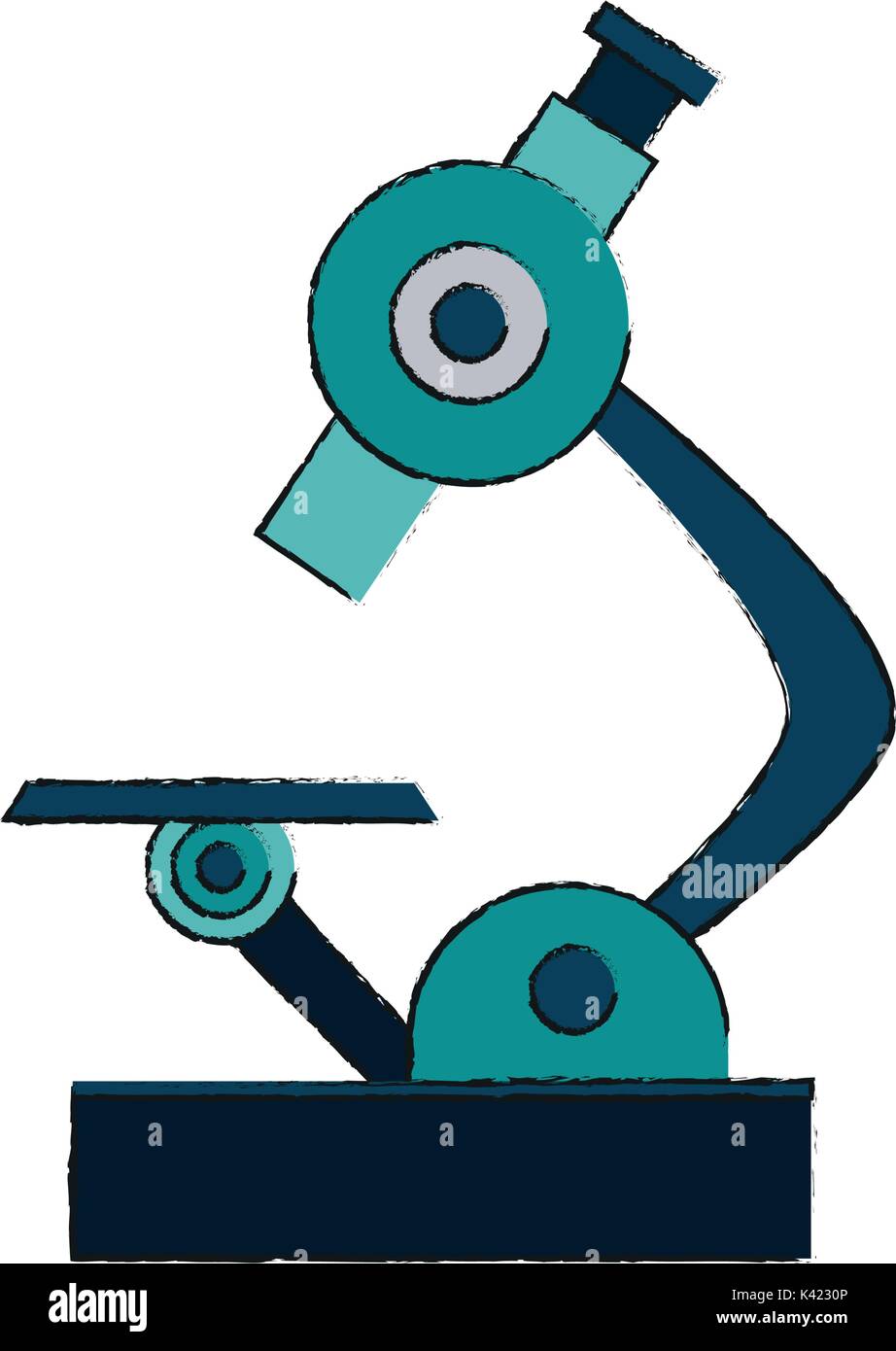 Isolated microscope design Stock Vector Image & Art - Alamy
