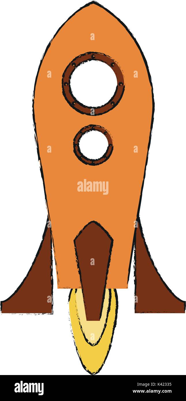 Isolated rocket design Stock Vector Image & Art - Alamy
