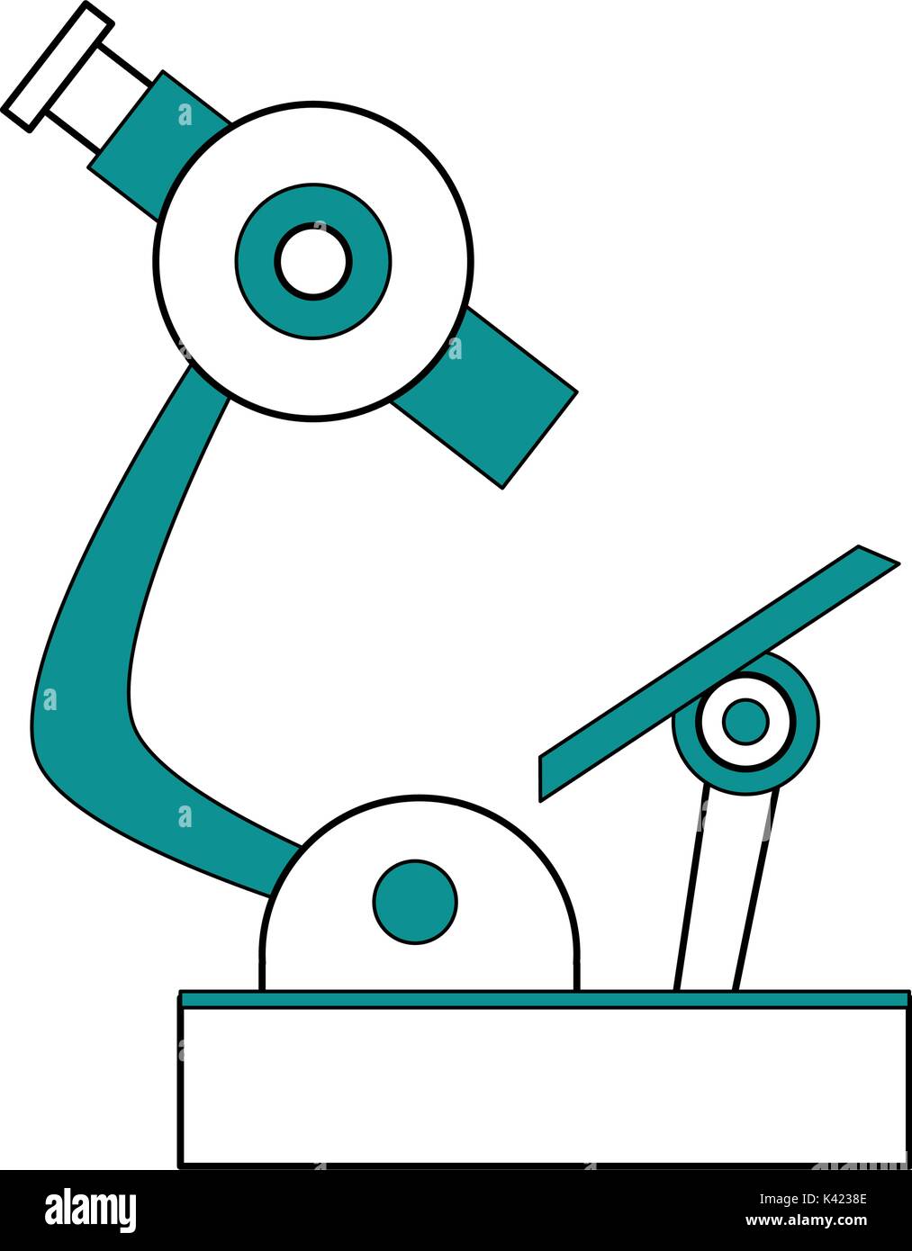 Isolated microscope design Stock Vector Image & Art - Alamy