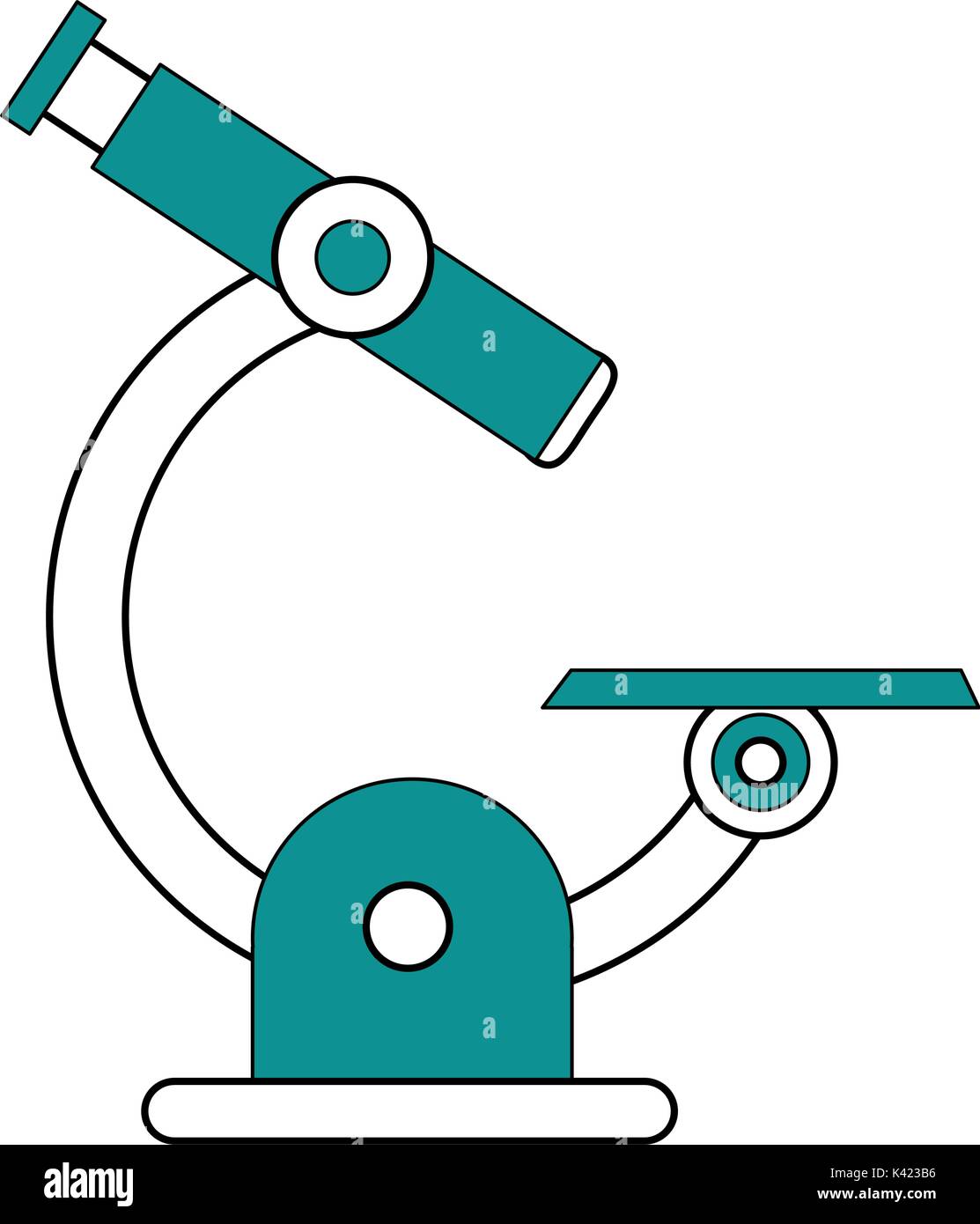 Isolated microscope design Stock Vector Image & Art - Alamy