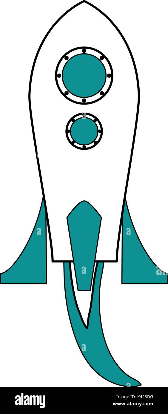 Isolated rocket design Stock Vector Image & Art - Alamy