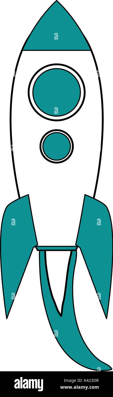 Isolated rocket design Stock Vector Image & Art - Alamy
