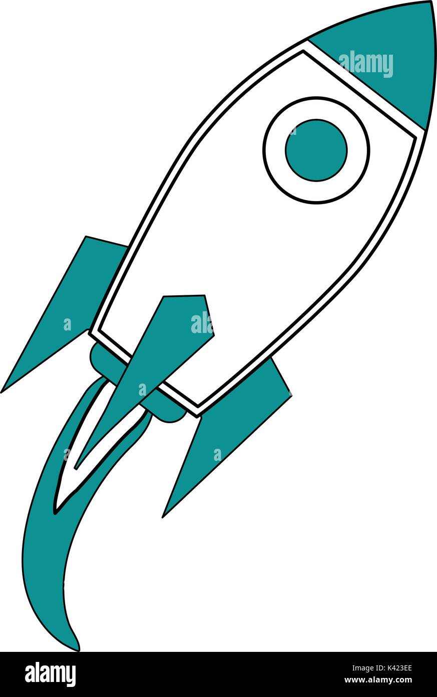 Isolated rocket design Stock Vector Image & Art - Alamy