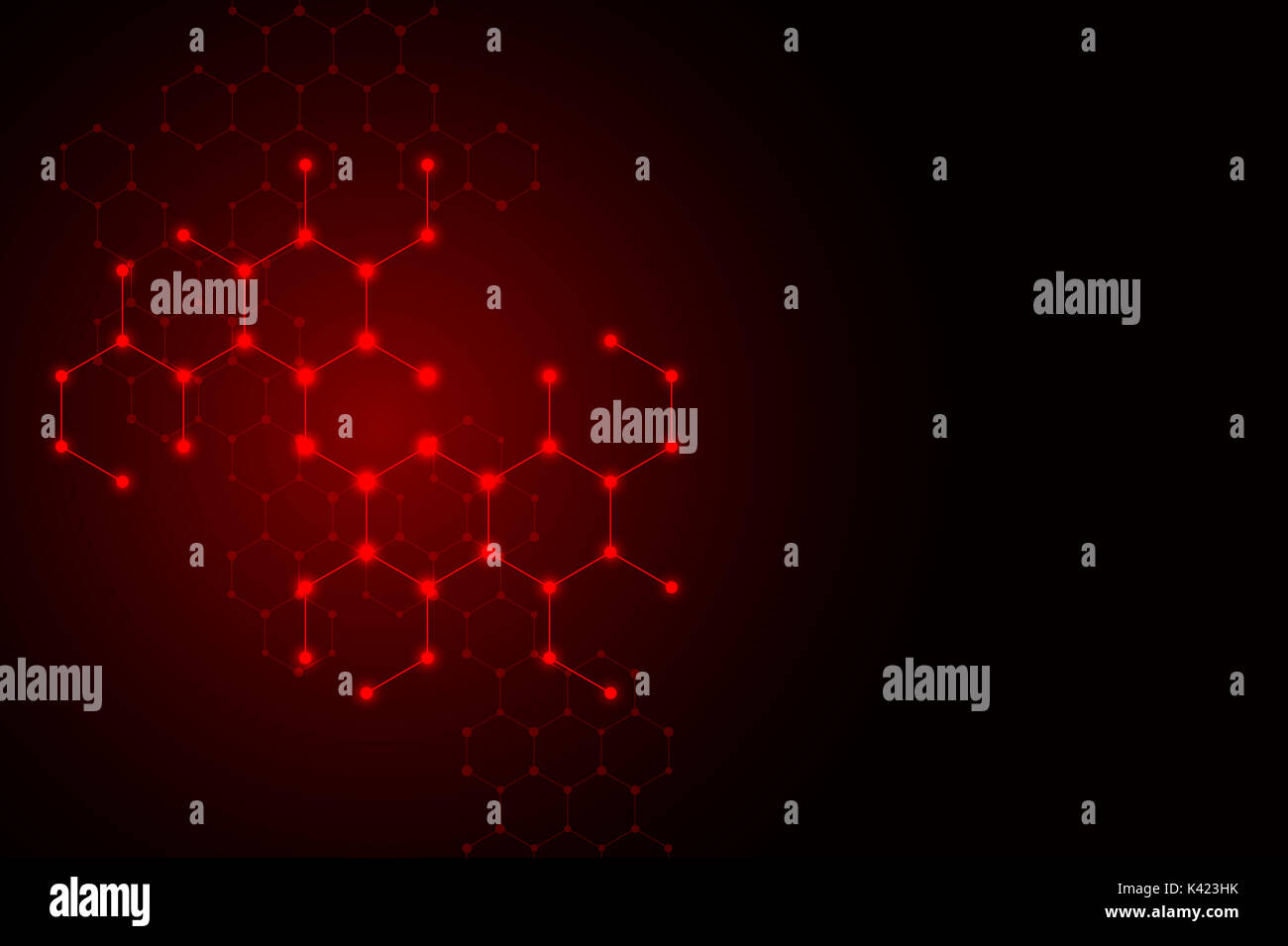 Molecule dna, genetic and chemical compounds. Illustration Stock Photo ...