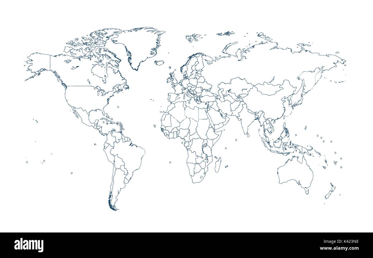 world map infographic Stock Vector Image & Art - Alamy