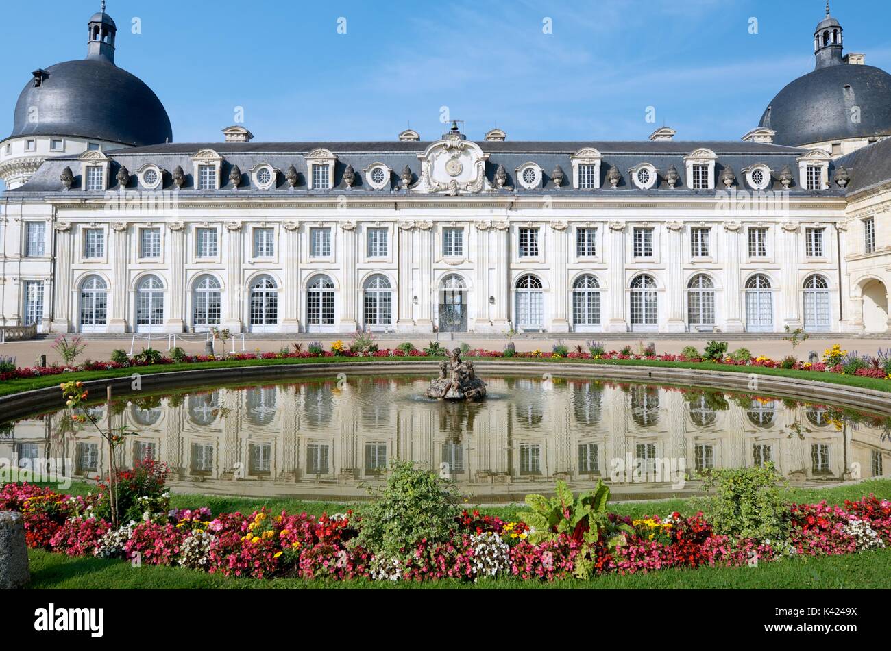 Valençay Castle, Loire Valley, France. Built between the 16th and 18th ...