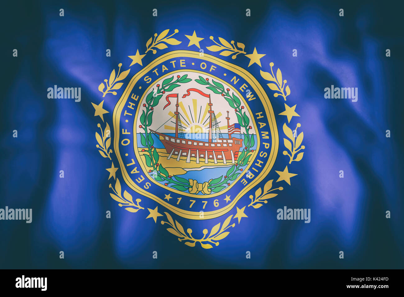 New hampshire state flag hi-res stock photography and images - Alamy