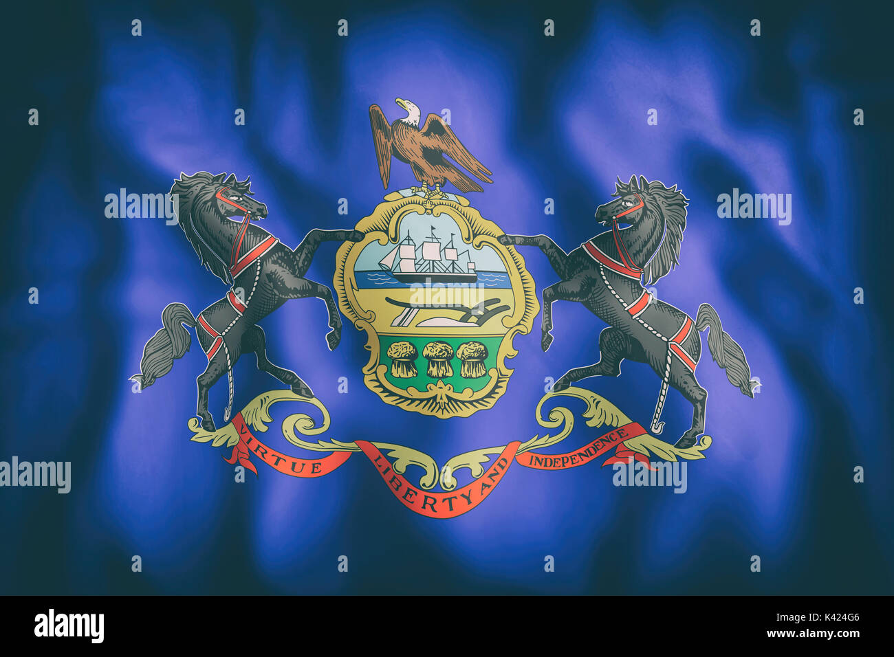 Pennsylvania State Flag High Resolution Stock Photography and Images ...