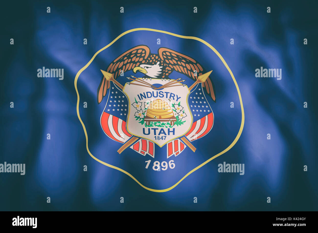 Flag utah federal state hi-res stock photography and images - Alamy