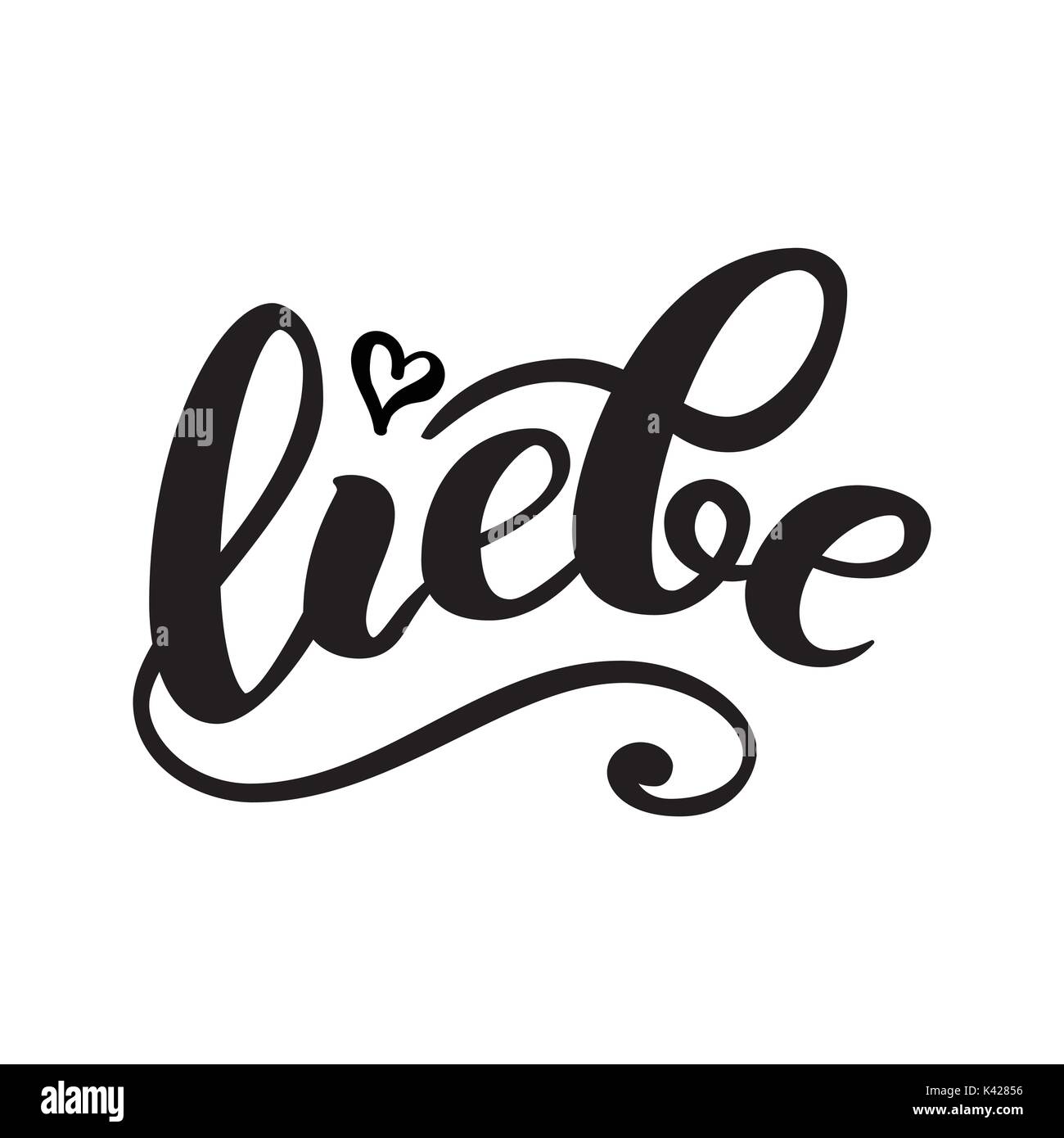 The Word Love In German