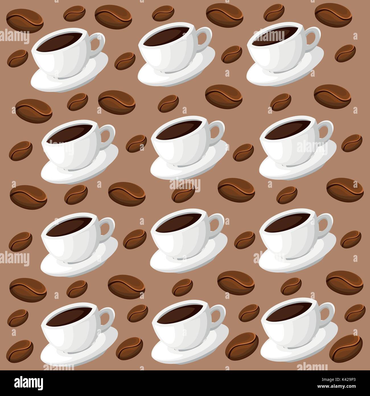 Cafepattern Stock Vector Images - Alamy