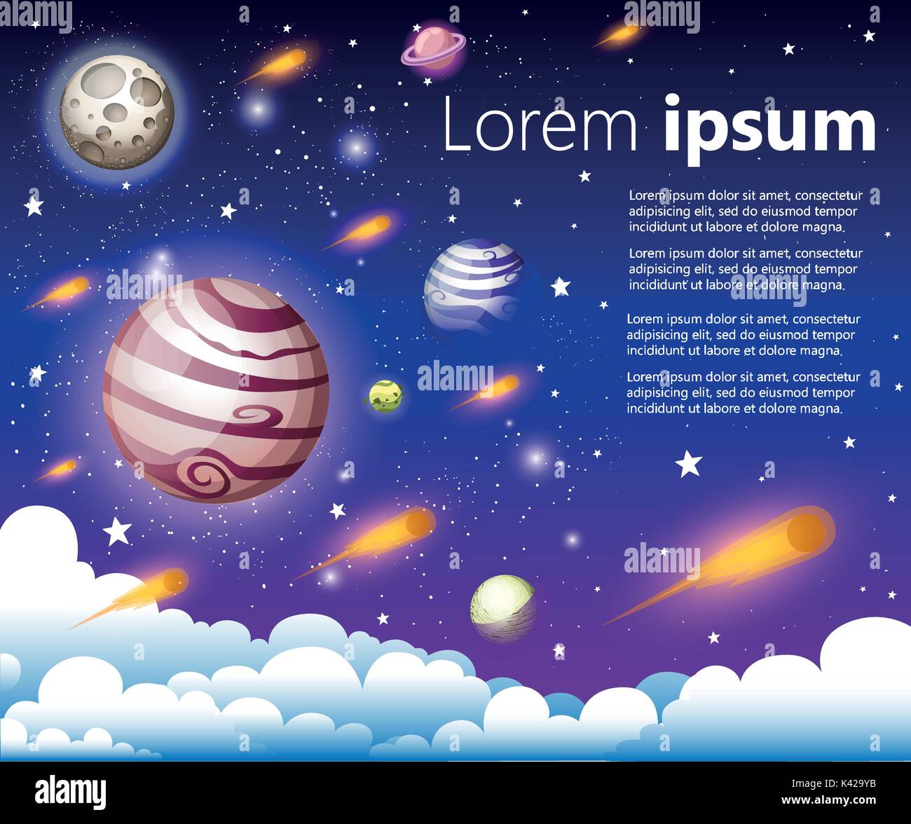 Galaxy background hi-res stock photography and images - Alamy