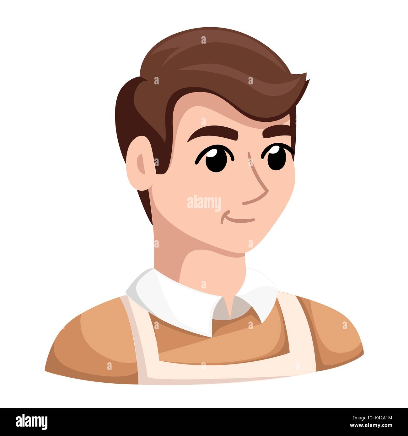 Orange street vendor Stock Vector Images - Alamy