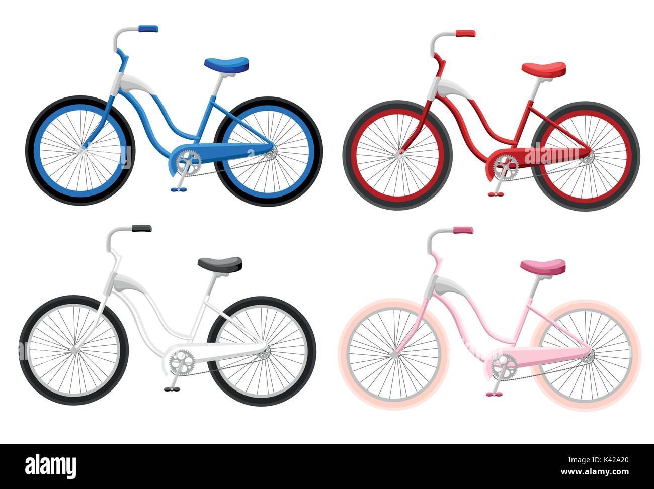 Bicyclevector Stock Vector Images - Alamy