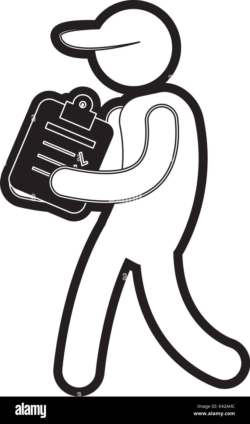 Logistics icon vector male Stock Vector Images - Alamy