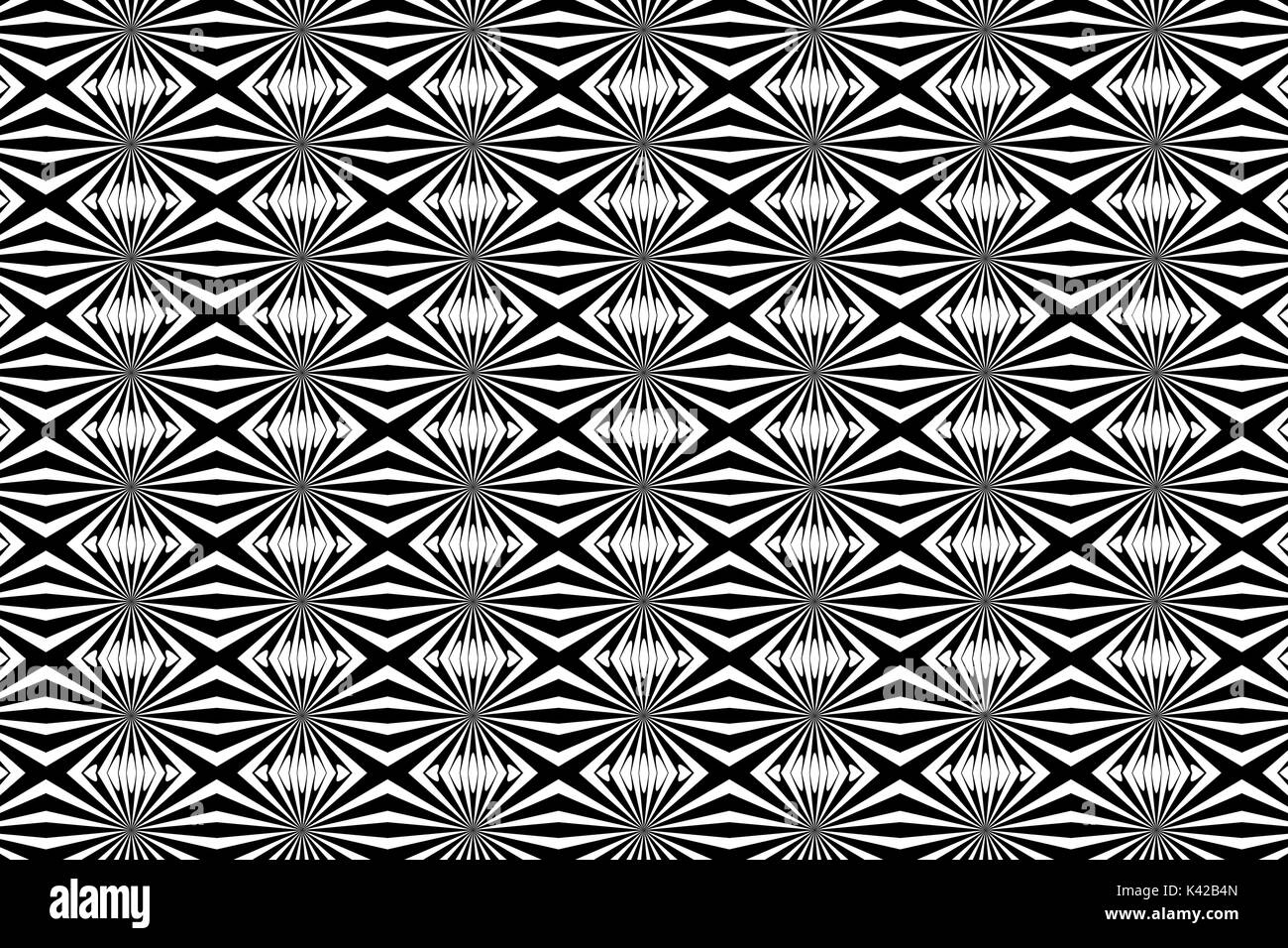 Abstract vector pattern - black and white Stock Vector Image & Art - Alamy