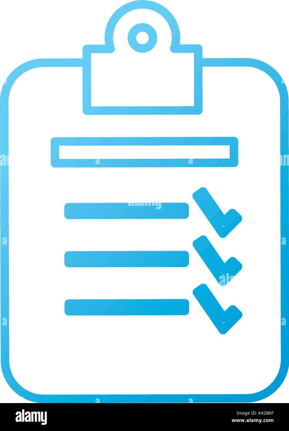 checklist icon image Stock Vector Image & Art - Alamy
