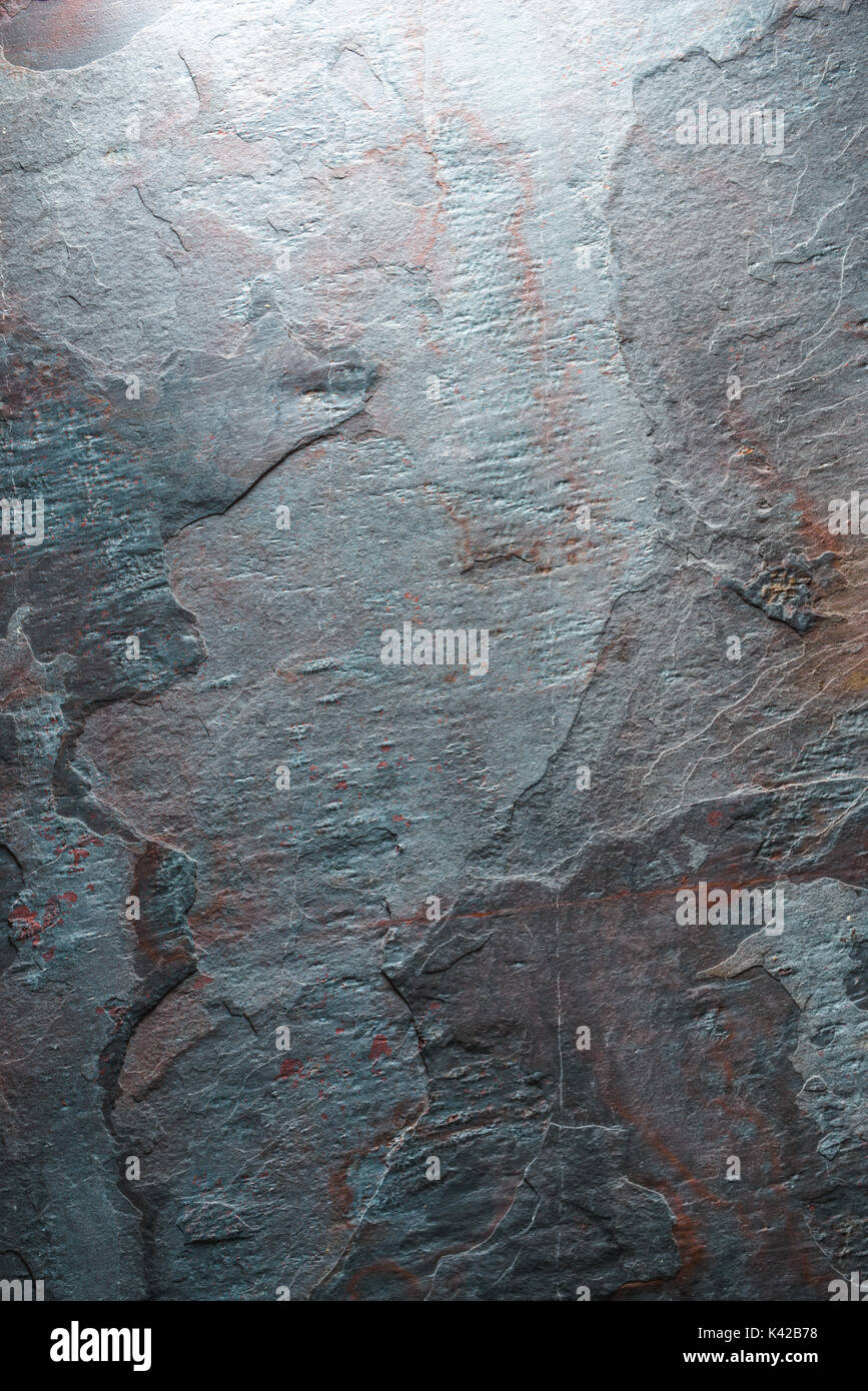 Background of blue with brown colored stone texture vertical Stock ...