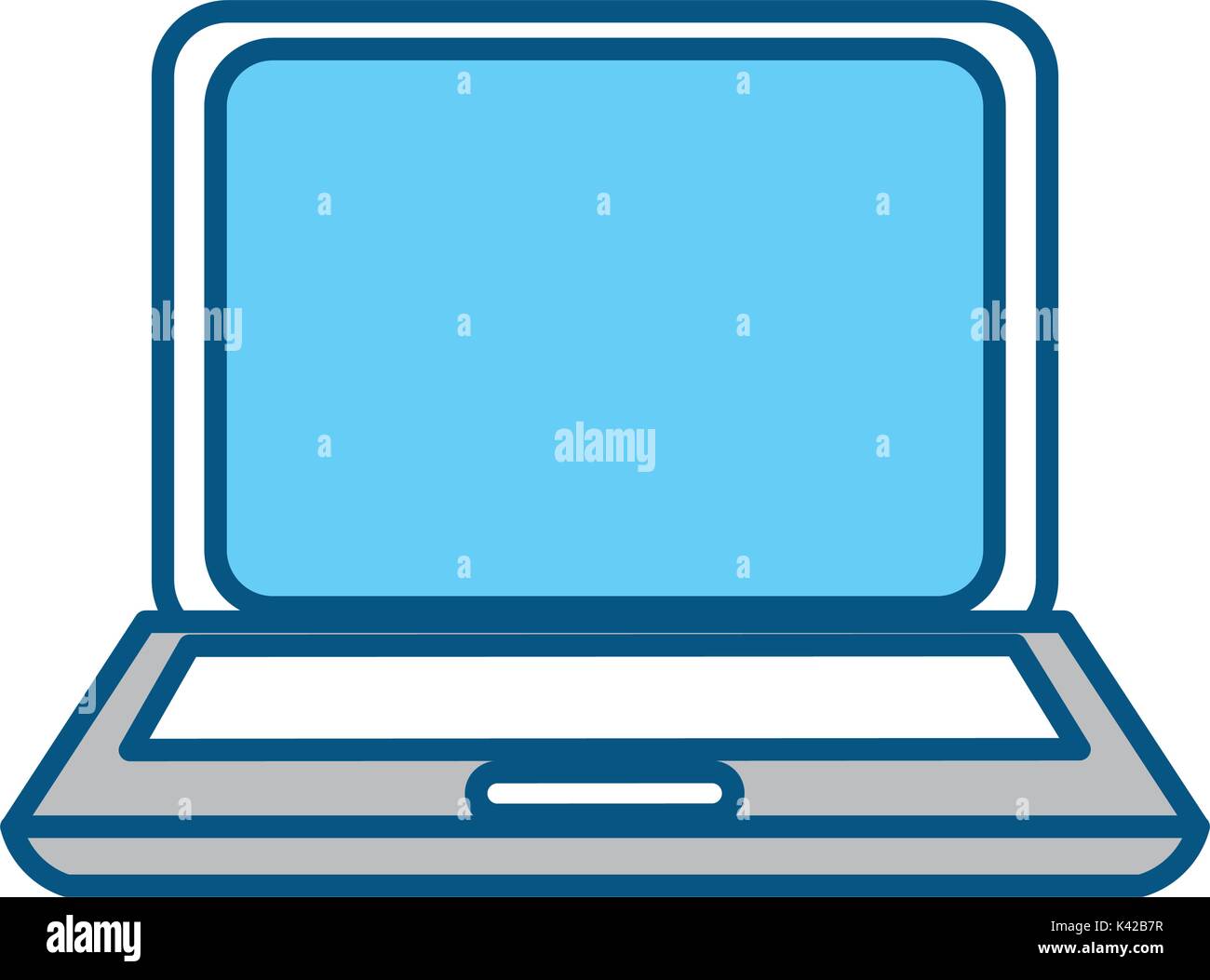 laptop vector illustration Stock Vector Image & Art - Alamy