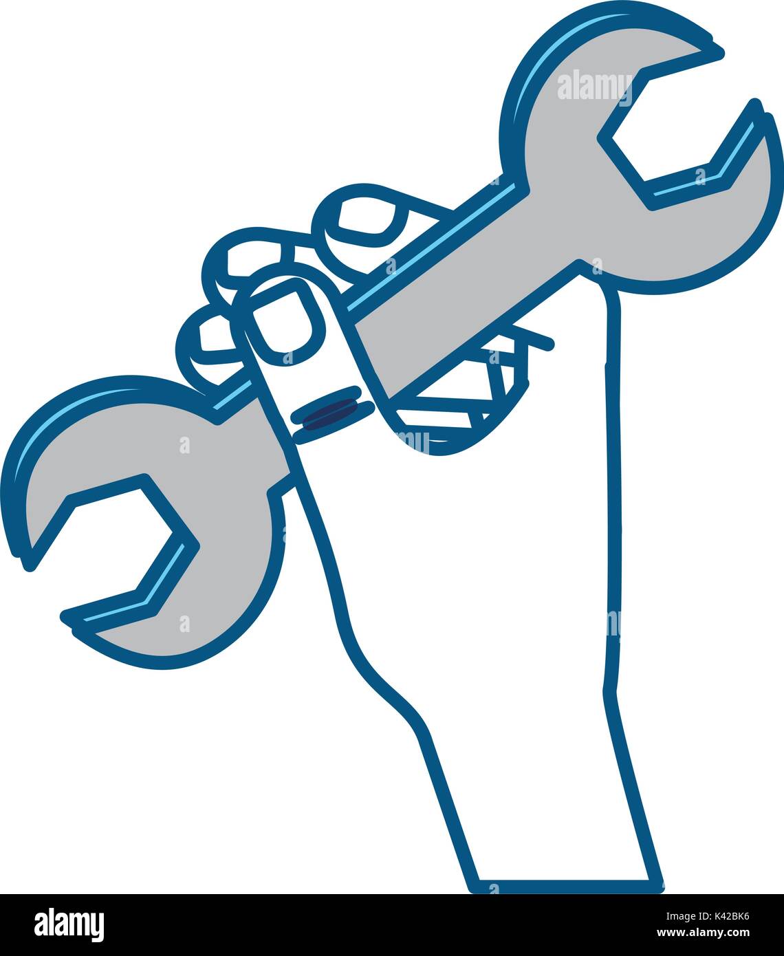 wrench vector illustration Stock Vector Image & Art - Alamy