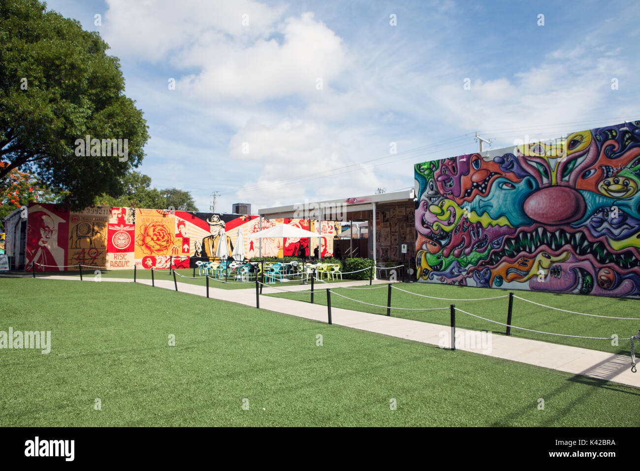 Streetart, Wynward Walls, Miami, Florida Stock Photo - Alamy