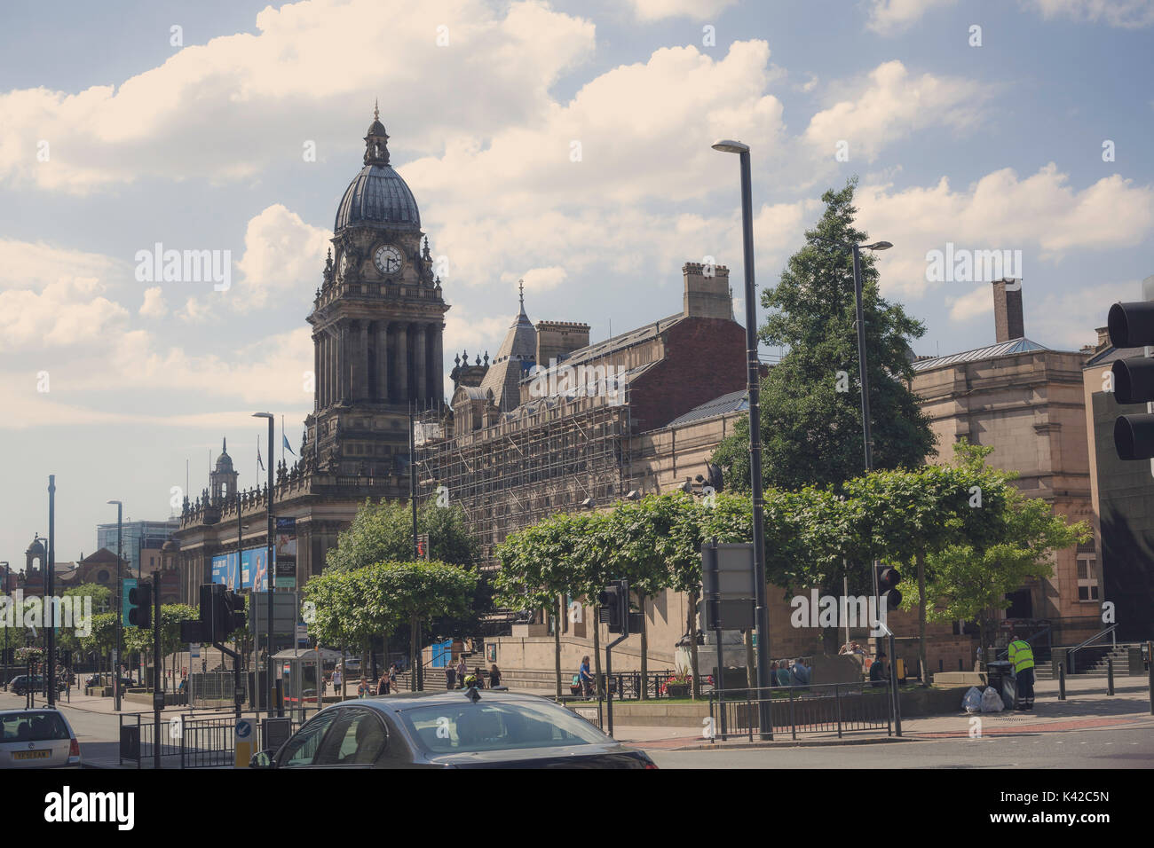 Leeds City Centre - Architecture Stock Photo - Alamy