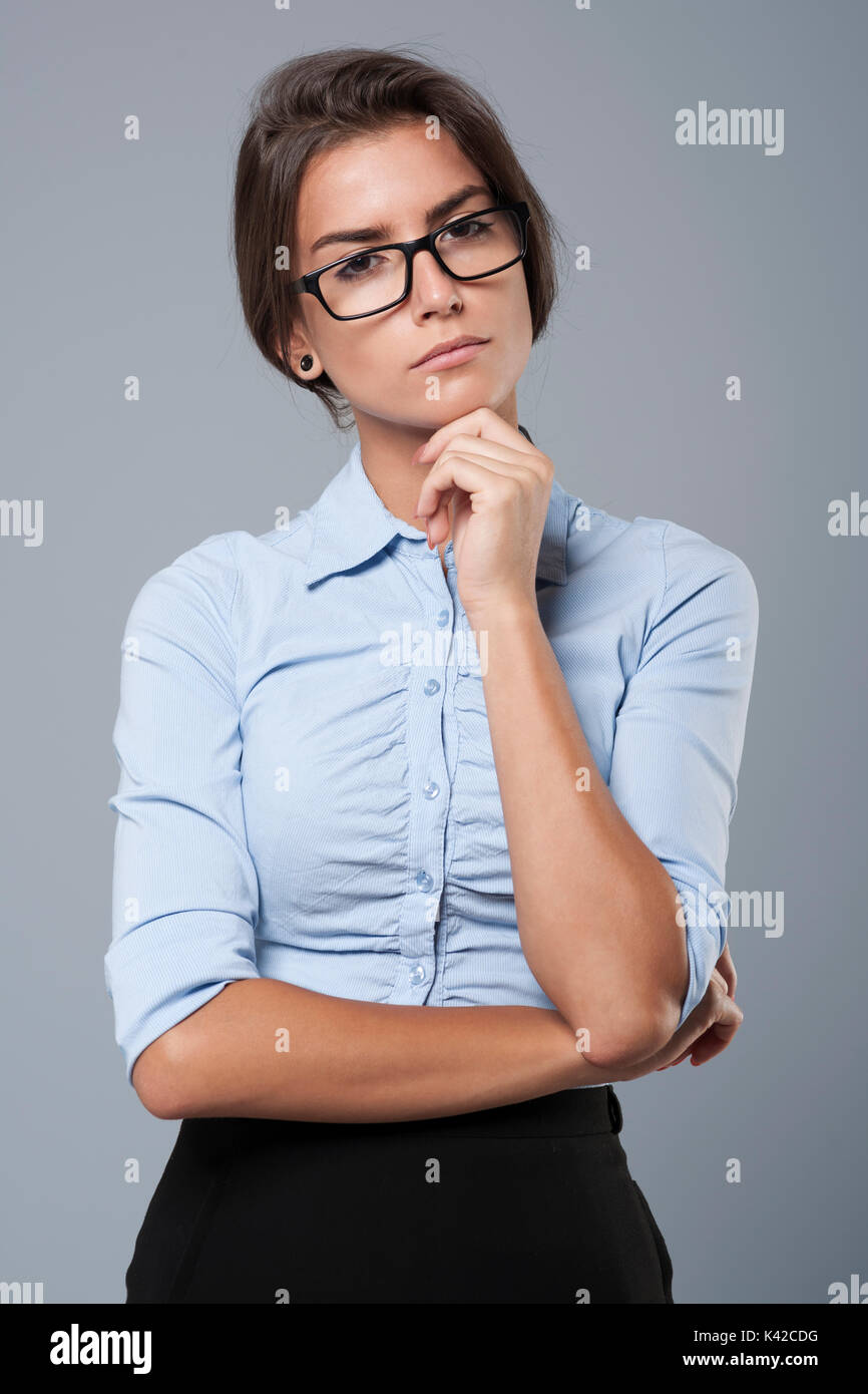 Thinking about new business project Stock Photo - Alamy