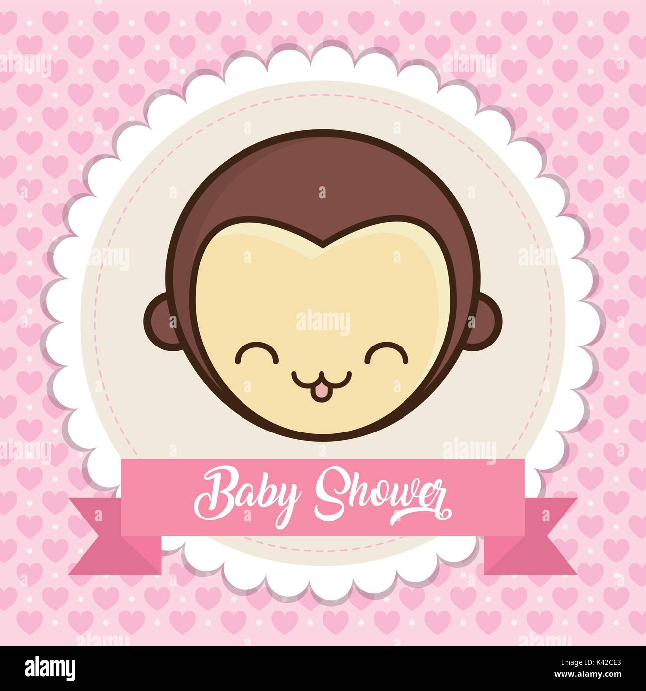 Monkey family baby Stock Vector Images - Alamy