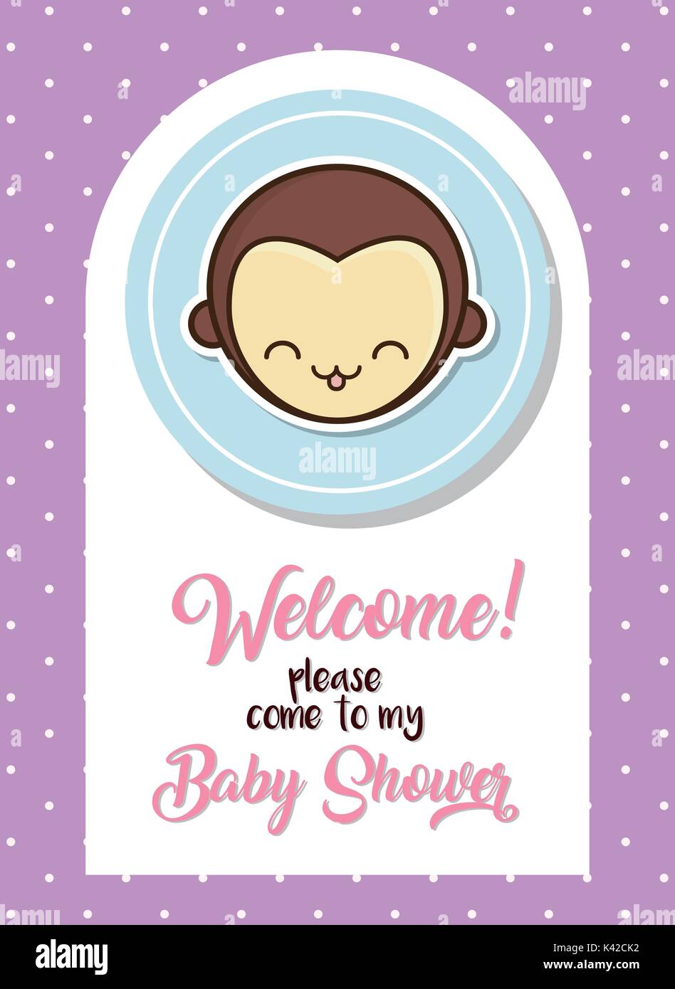 Monkey family baby Stock Vector Images - Alamy
