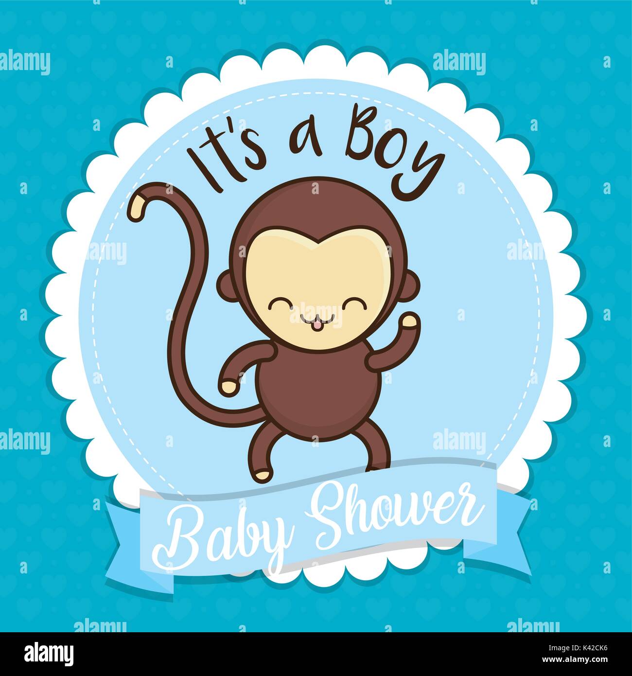 Monkey family baby Stock Vector Images - Alamy
