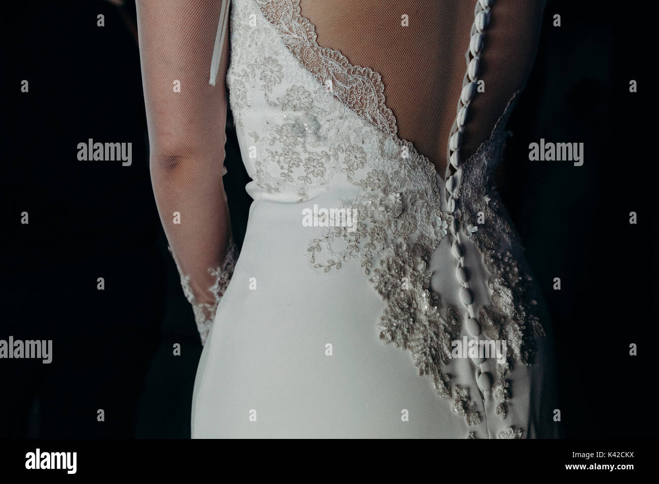 Bridal dresses dark hi-res stock photography and images - Alamy