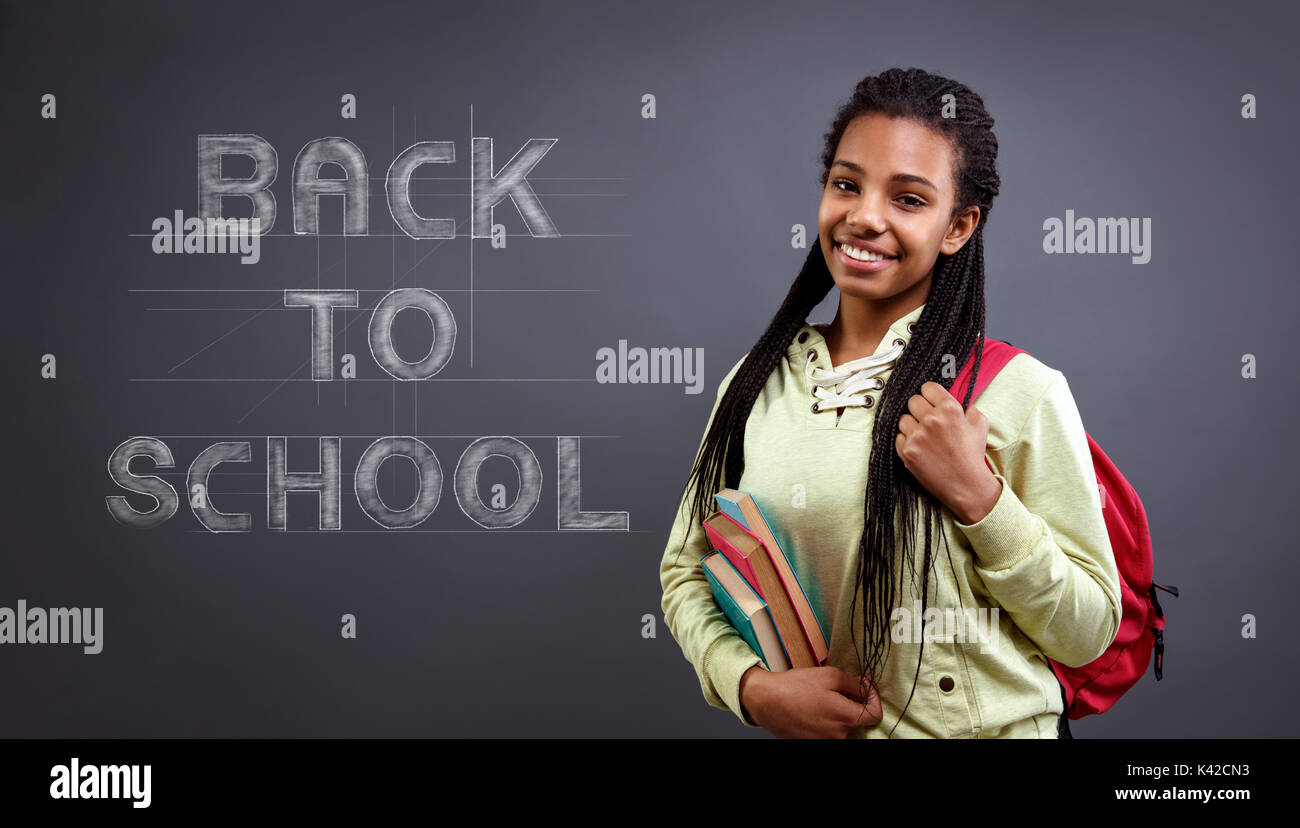 time for fun mathematics –smiling schoolgirl Stock Photo - Alamy